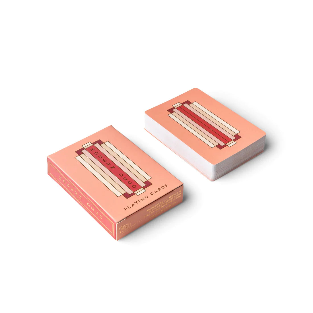 Modern Deco Playing Cards – Desert Sol