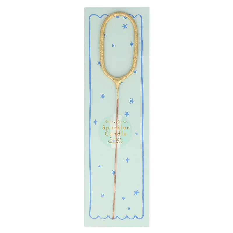 Gold Sparkler Numbers 0-9 Candles – Desert Sol
