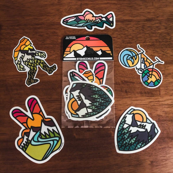 Sticker - Atomic Child – Desert Sol
