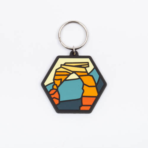 Delicate Arch Keychain – Desert Sol