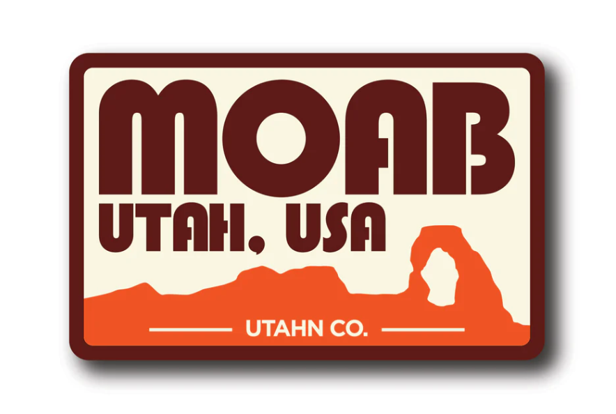 MOAB Utahn Sticker – Desert Sol