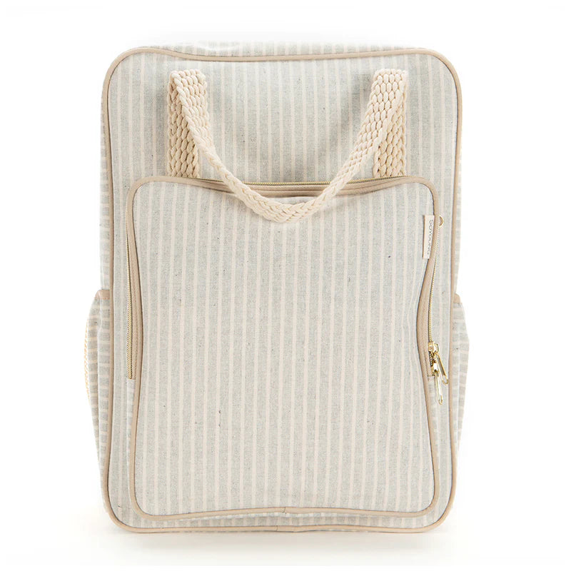 Sand & Stone Beach Stripe All-Day Backpack – Desert Sol